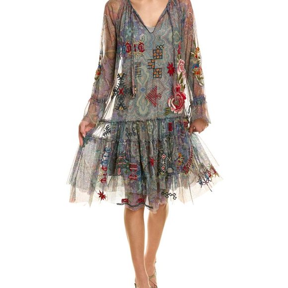 Johnny Was | Dresses | Nwt Johnny Was Biya Jwla 3j Workshop Wilde Mesh ...